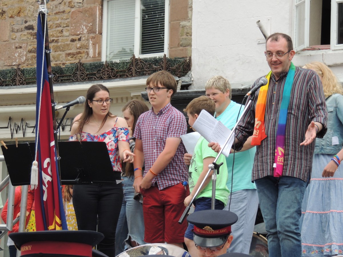 Leek Club Day – Open air worship and a procession of Christian witness
